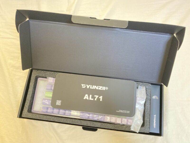 YUNZII AL71レビュー｜ガスケットマウントが良すぎる