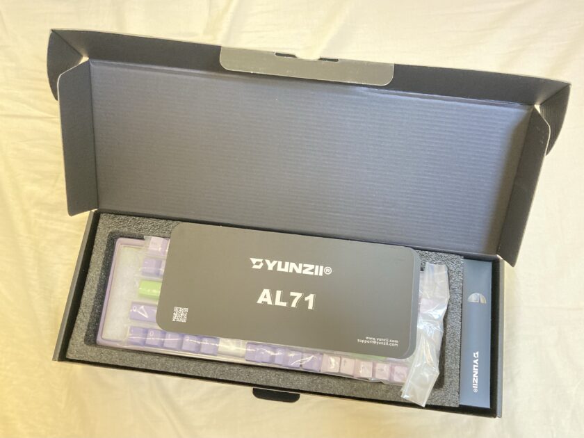 YUNZII AL71レビュー｜ガスケットマウントが良すぎる