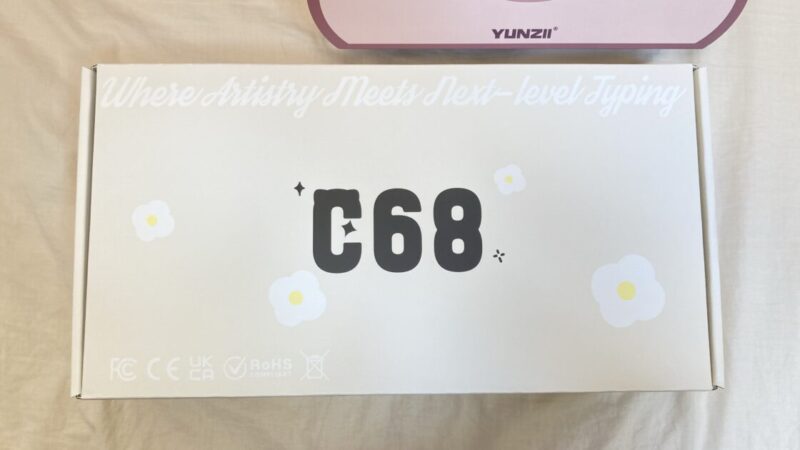 かわいいキーボード YUNZII C68を購入した